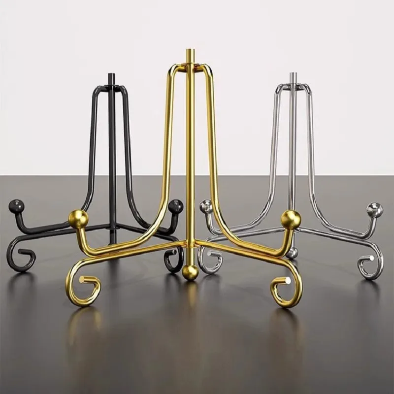 2-Pieces-Iron-Support-Rack-For-Photo-Frames-Clocks-Calendars-Desktop ...