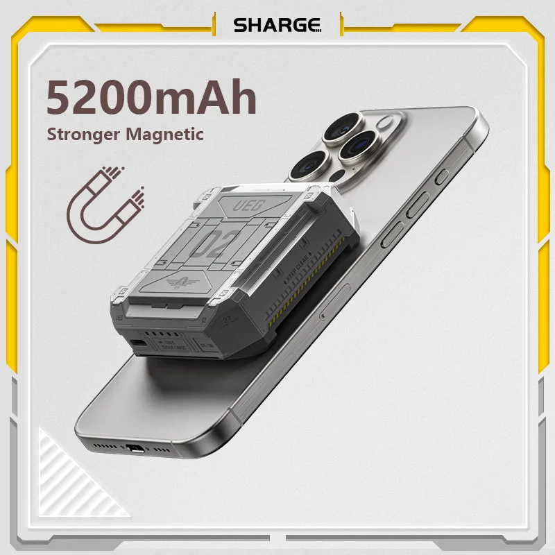 SHARGE-Power-Bank-USB-C-20W-5200mAh-MagSafe-Wireless-Power-Bank ...