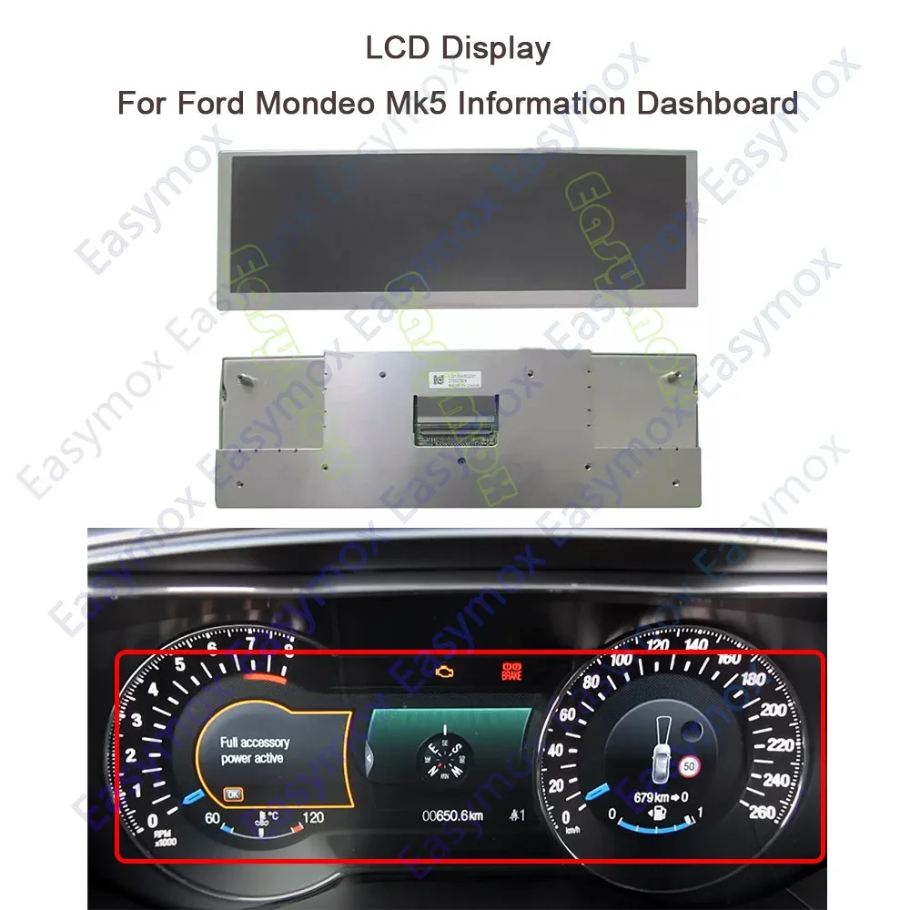 FS7T-10849-AHG-LCD-Display-Dashboard-for-Ford-Mondeo-MK5-Instrument ...