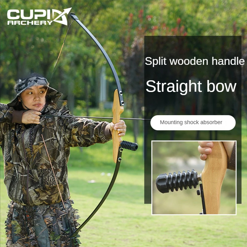 Multi-Color-Split-Beech-Wooden-Bow-Handle-Bow-and-Arrow-Shooting-In ...