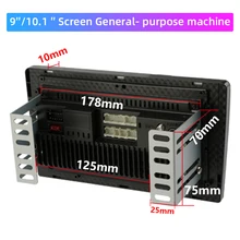 Jmcq 2 din android 11 4g net 7/9/10.1 Polegada rádio do carro ...