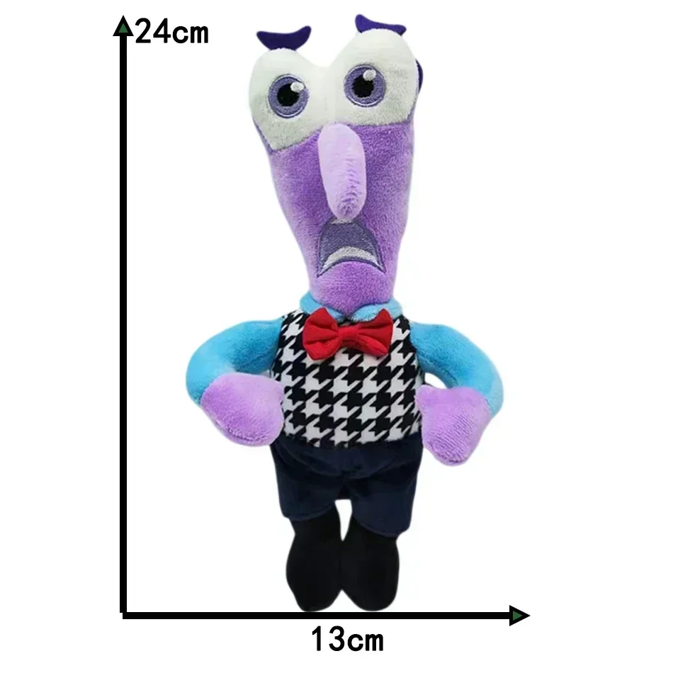 New Inside Out 2 Plush Anxiety Doll Cute Joy Fear Anger Disgust Sadness ...