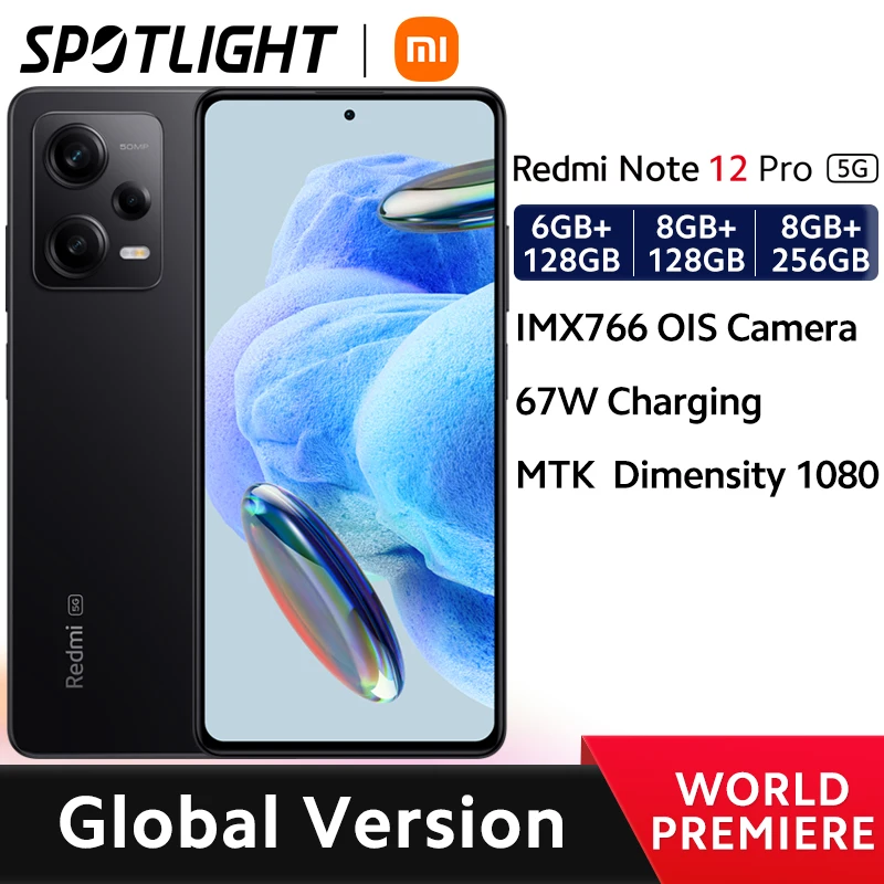 [Estreia mundial] Xiaomi Redmi Note 12 Pro 5G Smartphone Versão Global ...