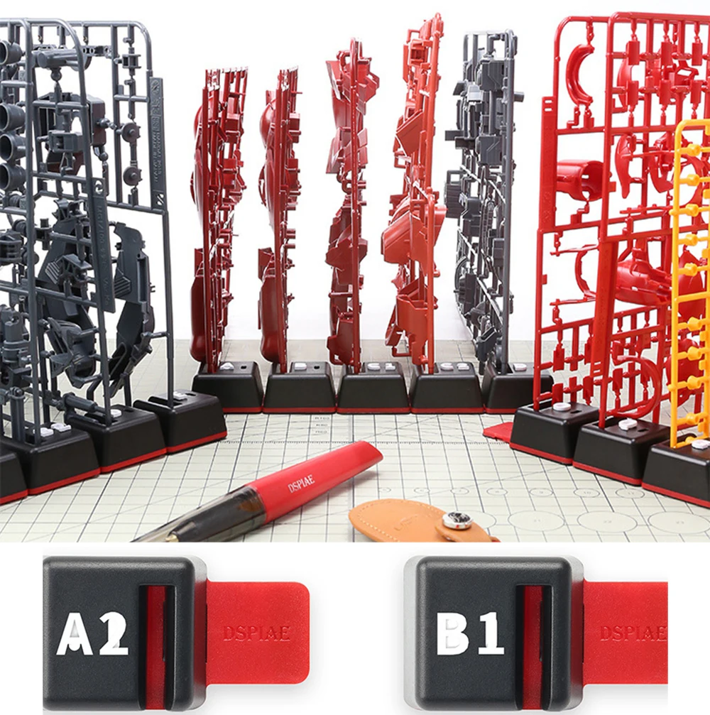 Model-Sprue-Rack-Model-Pieces-Shelves-Organizer-Model-Making-Tools ...