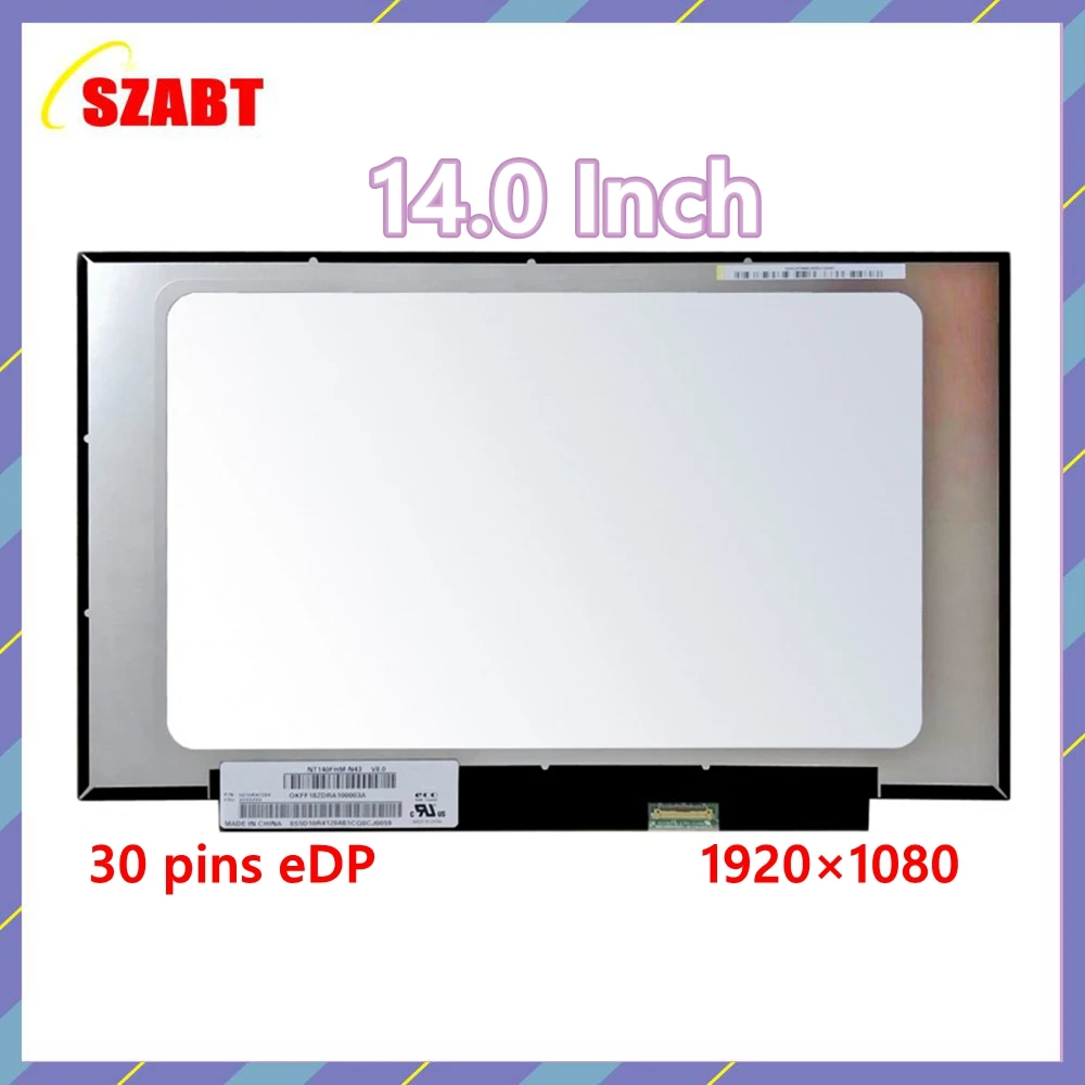 14-0-Inch-Slim-LED-matrix-NT140FHM-N43-N44-B140HTN02-0-N140HGA-EA1 ...