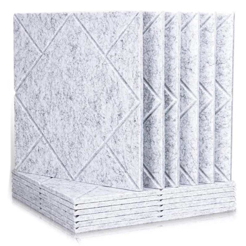 12 Pack Acoustic Panels,Sound Proof Padding,Sound Absorbing Panels,for ...