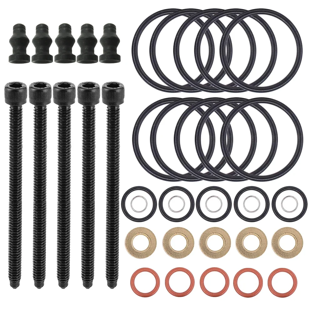 Fuel-Injector-Clamp-Bolt-Injector-Seal-Kit-For-VW-Volkswagen-Sharan ...
