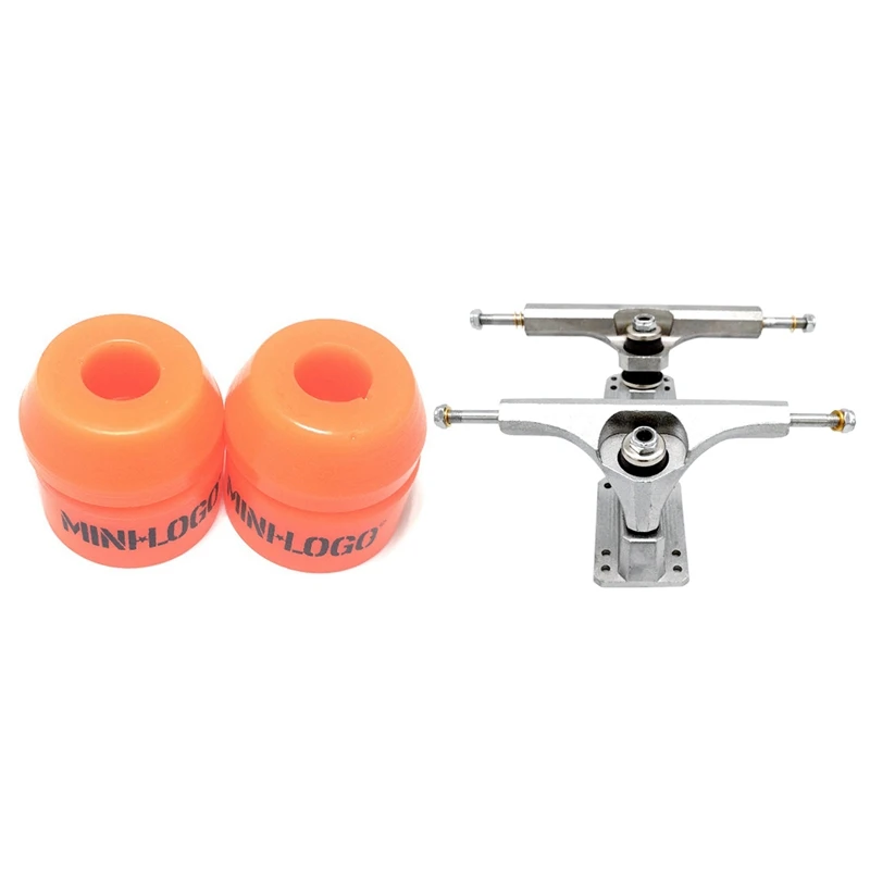 Minilogo Skateboard Shock Absorber 94A Rebound Polyurethane Pad & 6 ...