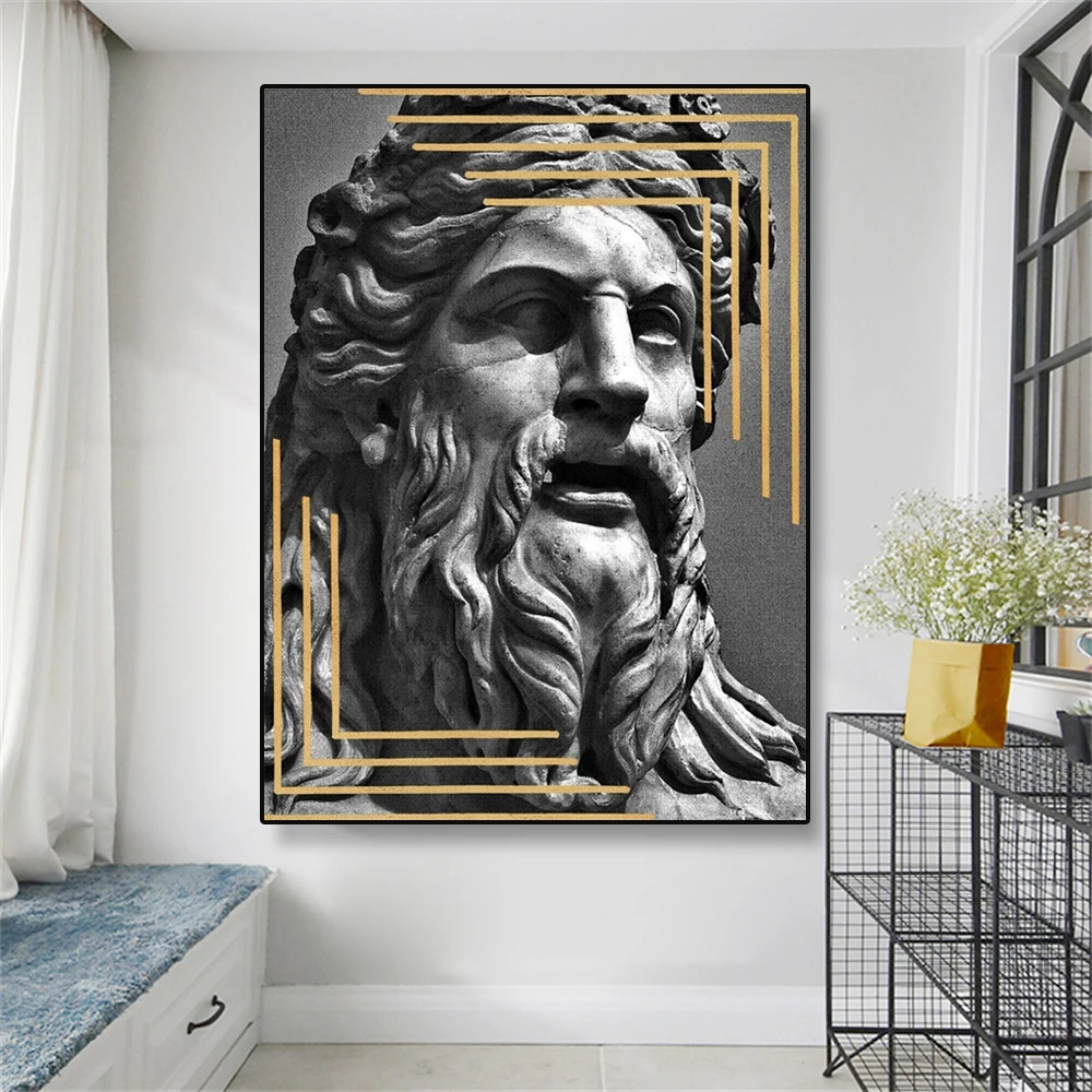 Michelangelo Zeus Sculpture at Brian Braxton blog