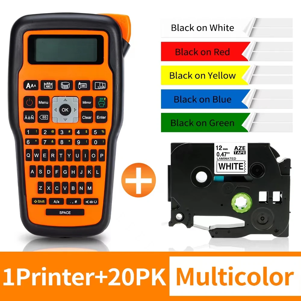 E1000-PRO-Portabl-Label-Maker-Compatible-For-Brother-TZe-231-Wireless ...