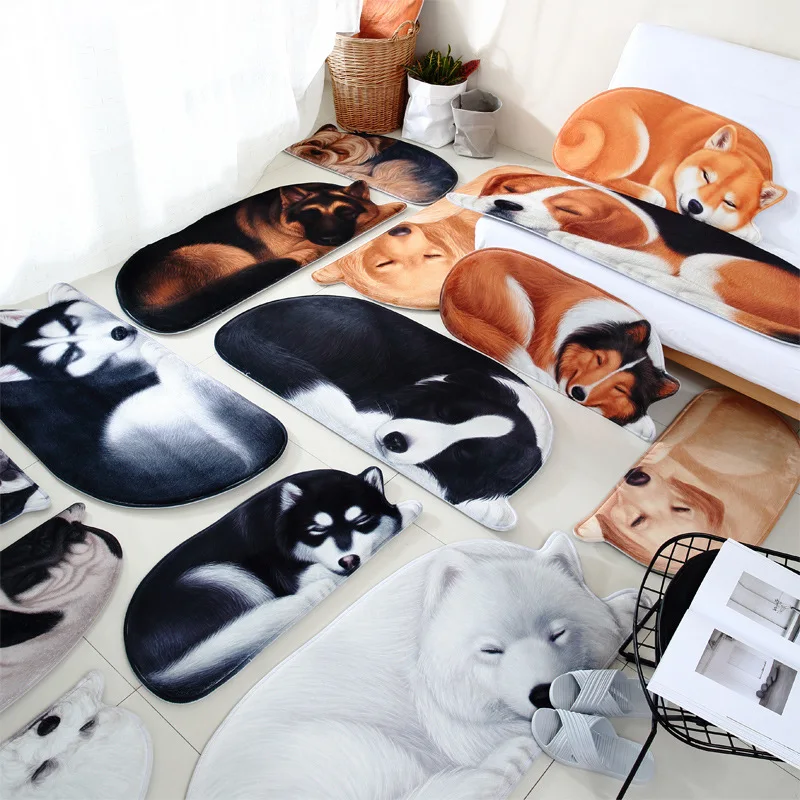 3D-Dog-Shape-Carpet-Rug-Animal-Print-Carpets-for-Living-Room-Bedroom ...