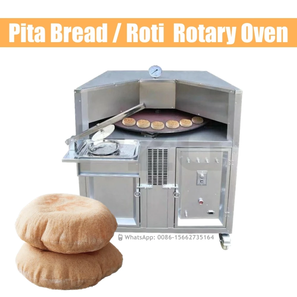 Commercial-Gas-Heated-Pita-Arabic-Bread-Naan-Roti-Bread-Oven-With ...
