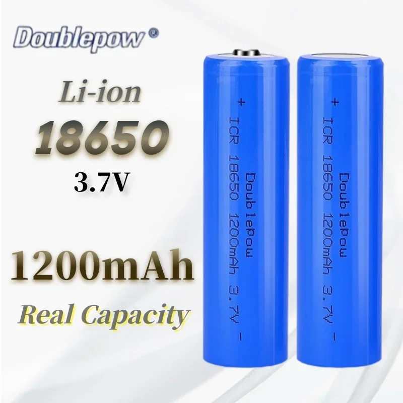 Doublepow-Li-Ion-Battery-18650-3-7V-Rechargeable-Lithium-Batteries ...