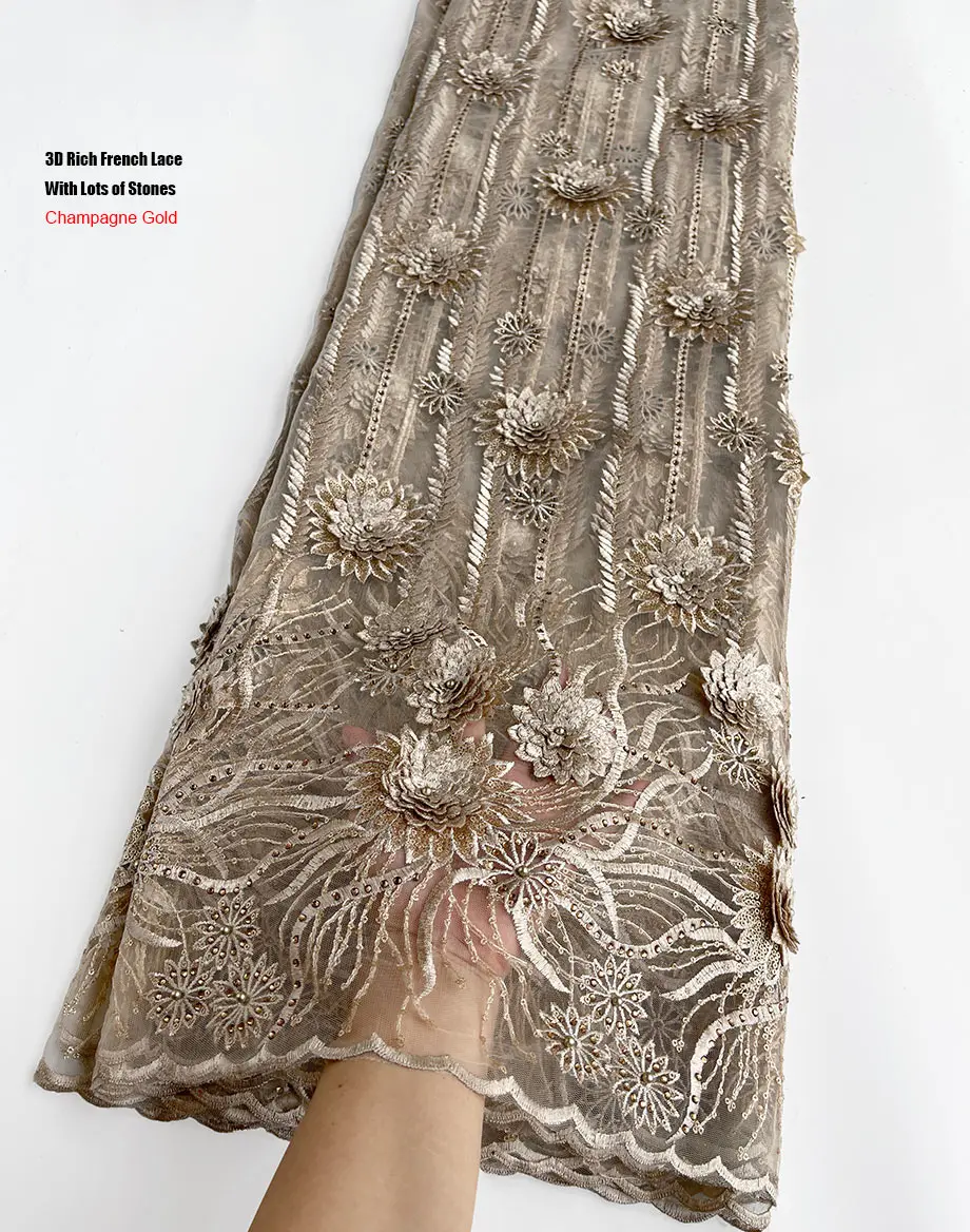 3D-Rich-Tulle-Lace-Wedding-Mesh-Cloth-High-Grade-African-French-Fabric-with-Appliques-Strong ...