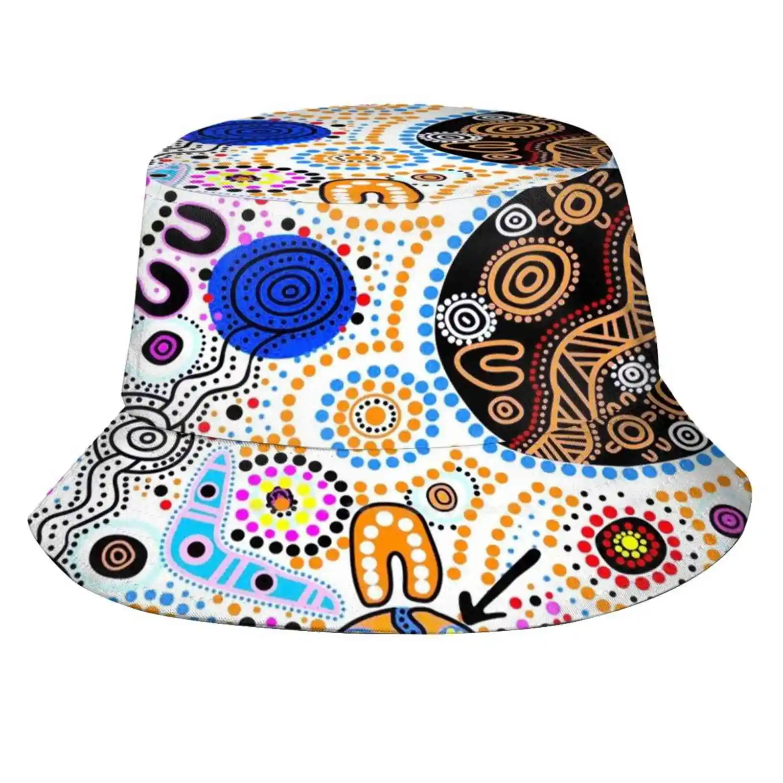 Indyamarra Causal Cap Buckets Hat Aboriginal Indigenous Respect Country ...