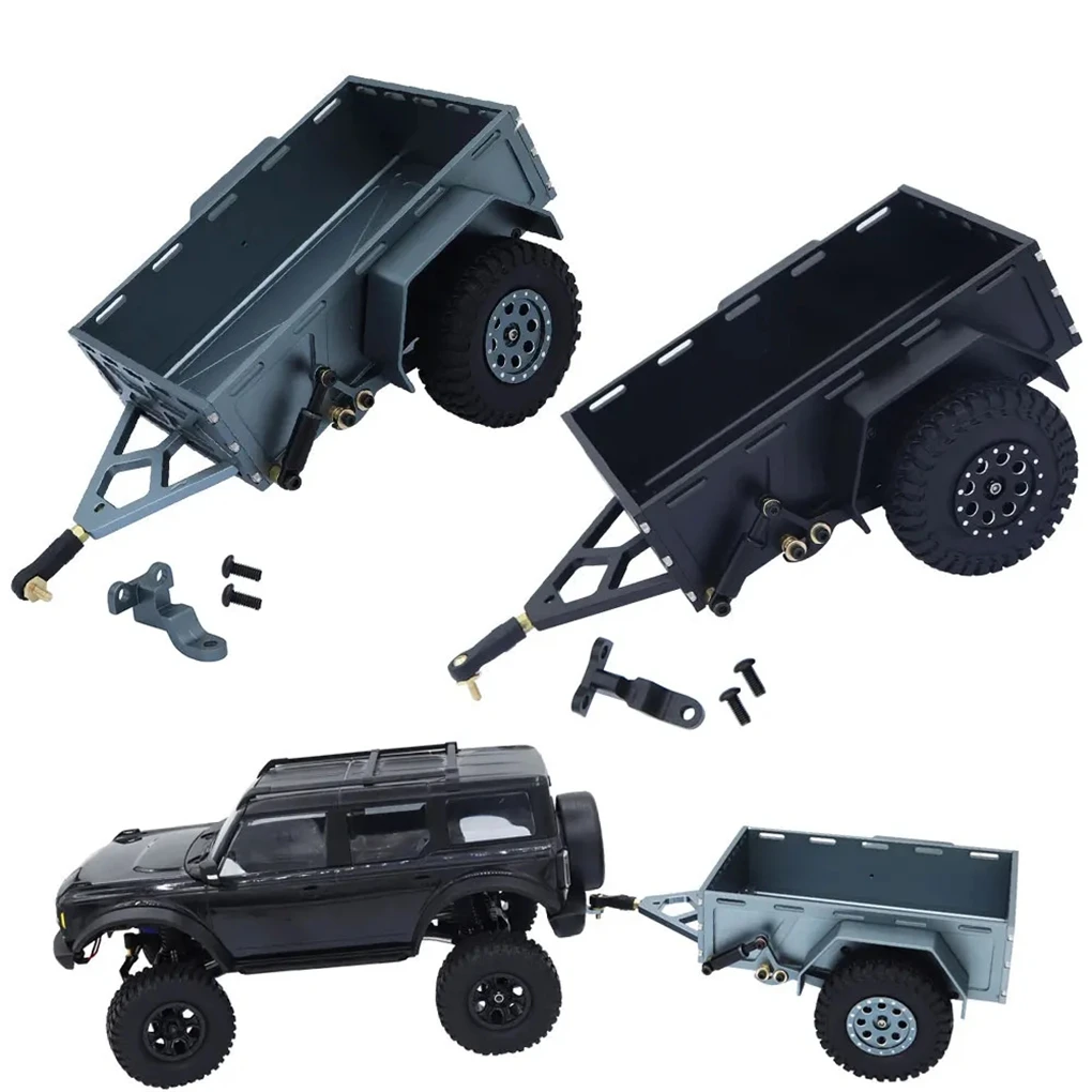 CNC-Aluminum-Traxxas-1-18-trx4m-Trailer-RC-Crawler-TRX4-M-Defender ...