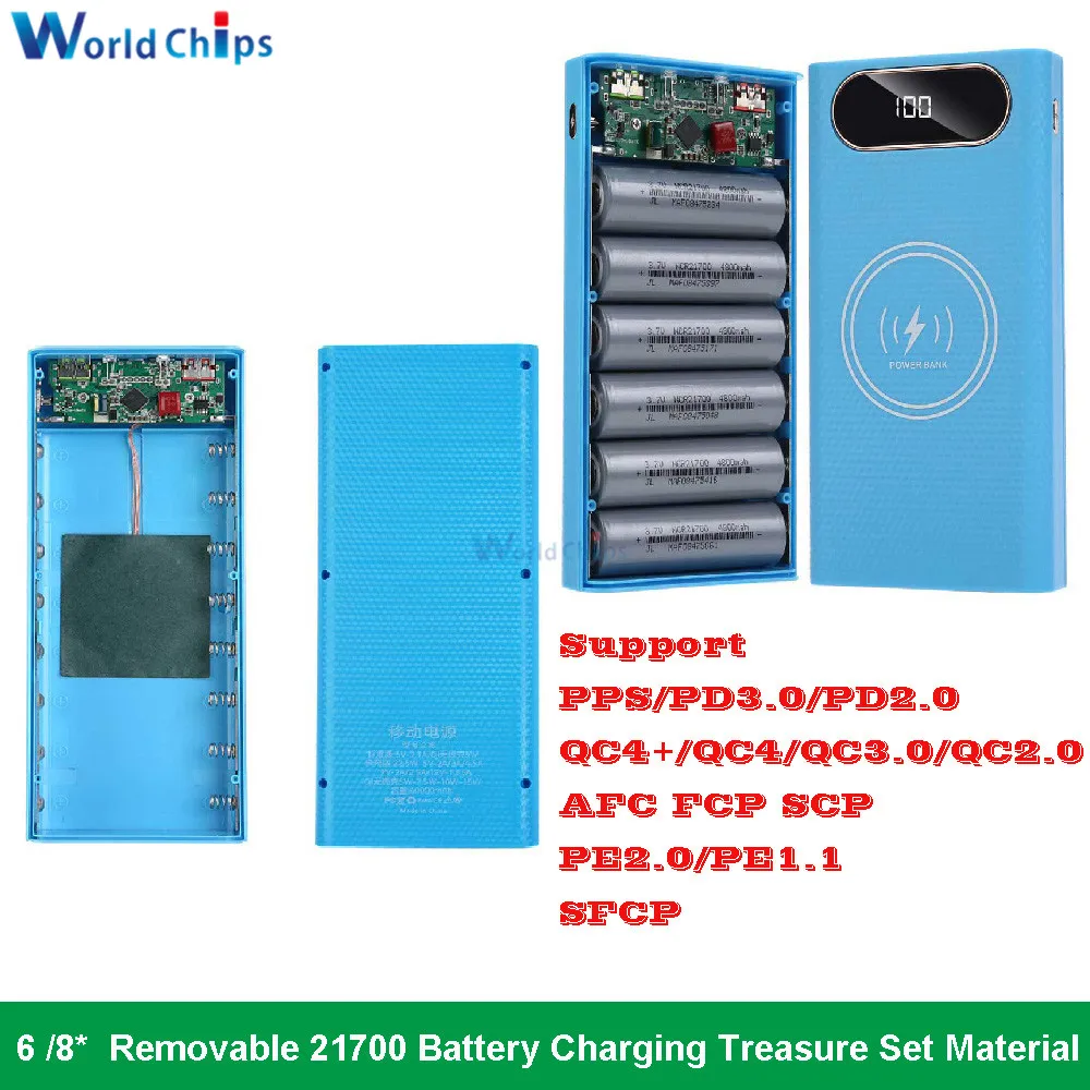 Removable-6-8-21700-Battery-Charging-Treasure-Set-Material-10W-22-5W ...