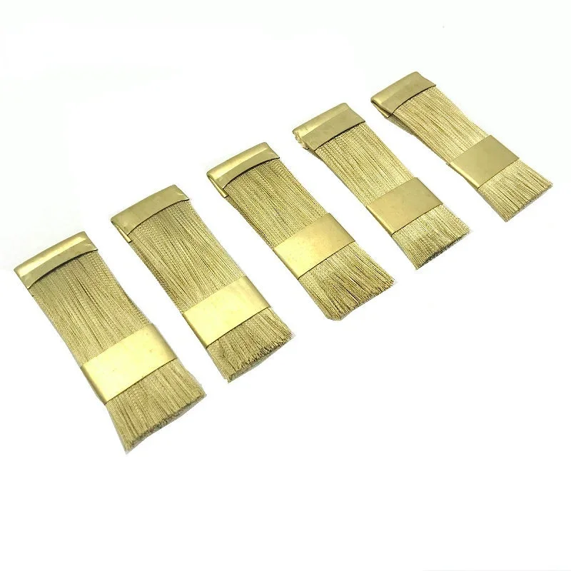 5pcs-Bur-Cleaning-Brass-Wire-Brush-Nail-Drill-Bits-Cleaning-Brush ...