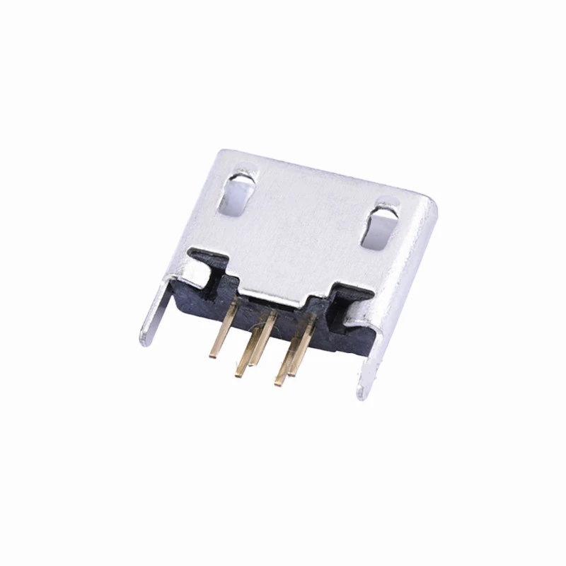 Free shipping 50PCS Vertical MICRO mini USB 5pin female seat 180 ...