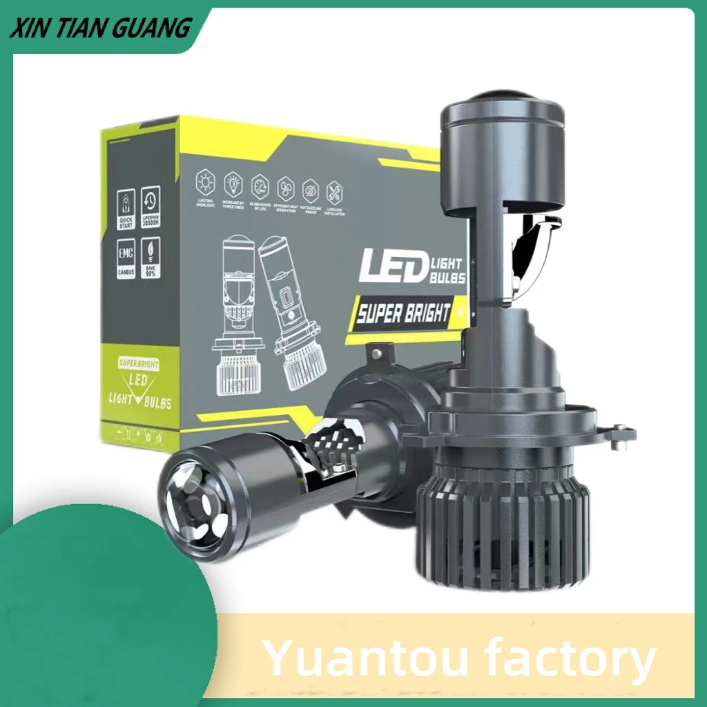 Far-is-LED-automotivos-XTG-GT4-v-m-com-lente-H4-especial-laser-12V24V ...