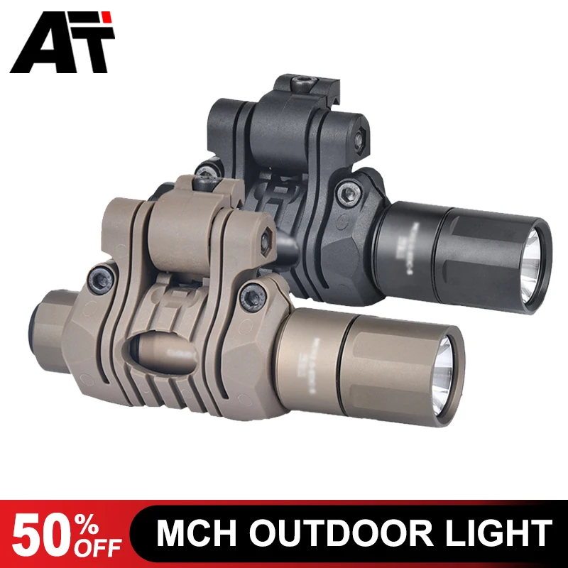WADSN-Airsfot-Tactical-MCH-Micro-Flashlight-Handheld-Helmet-Support ...