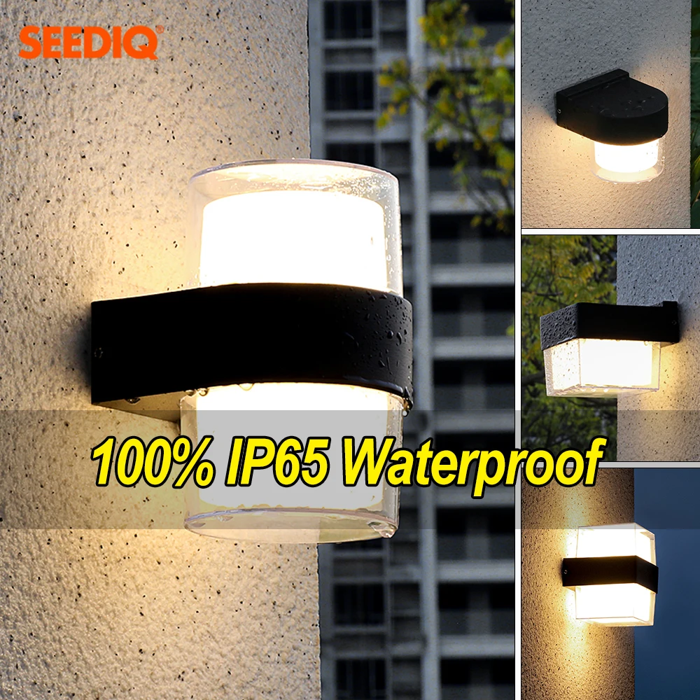 Modern Ip65 Waterproof Wall Lamp 6 10w Led Outdoor Wall Lamp Up And ...