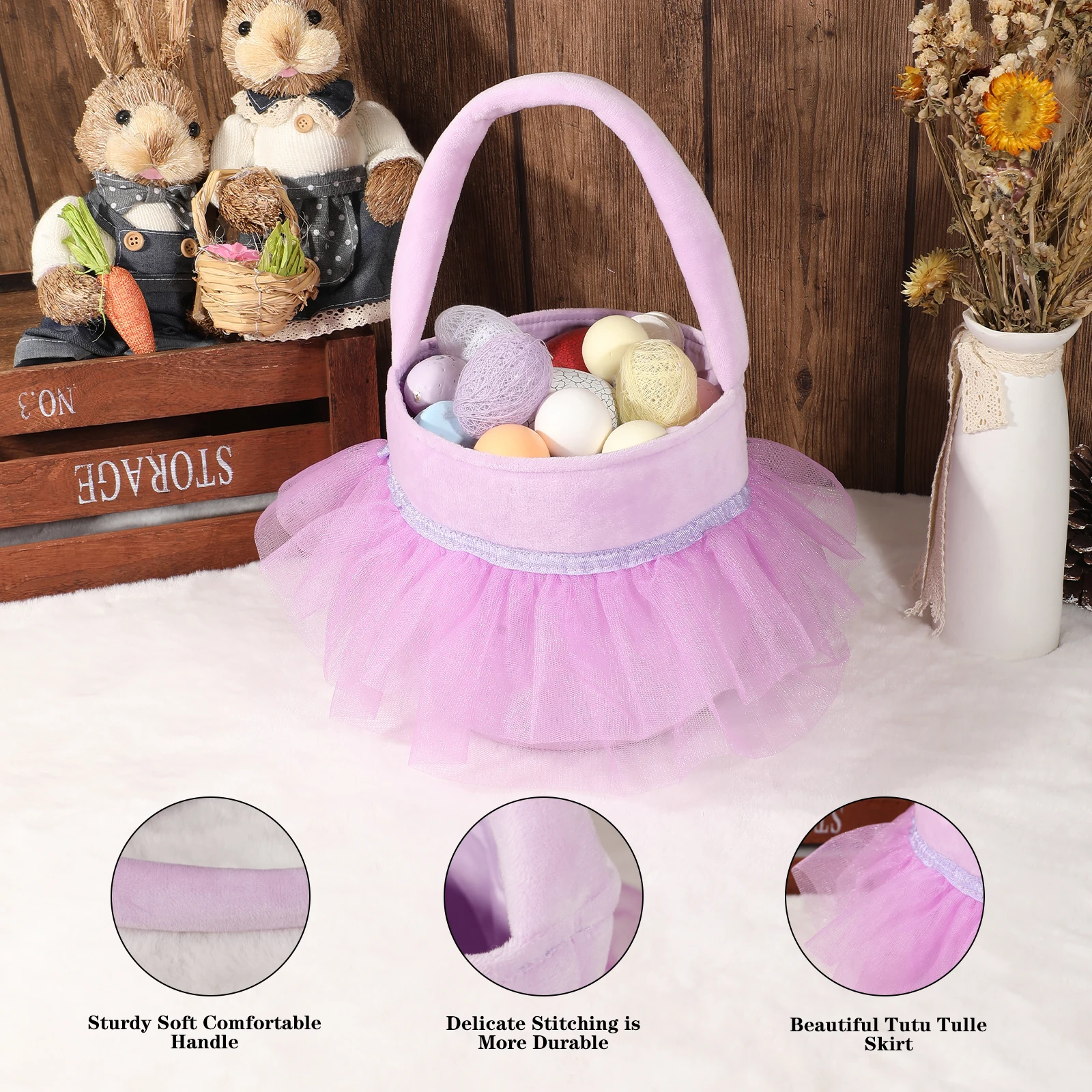 Cute Empty Easter Basket
