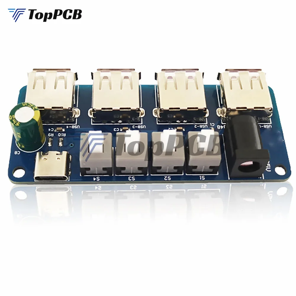 DC-2-1-Type-c-USB-HUB-Distribution-Board-DC-5V-Power-Supply-Expansion ...