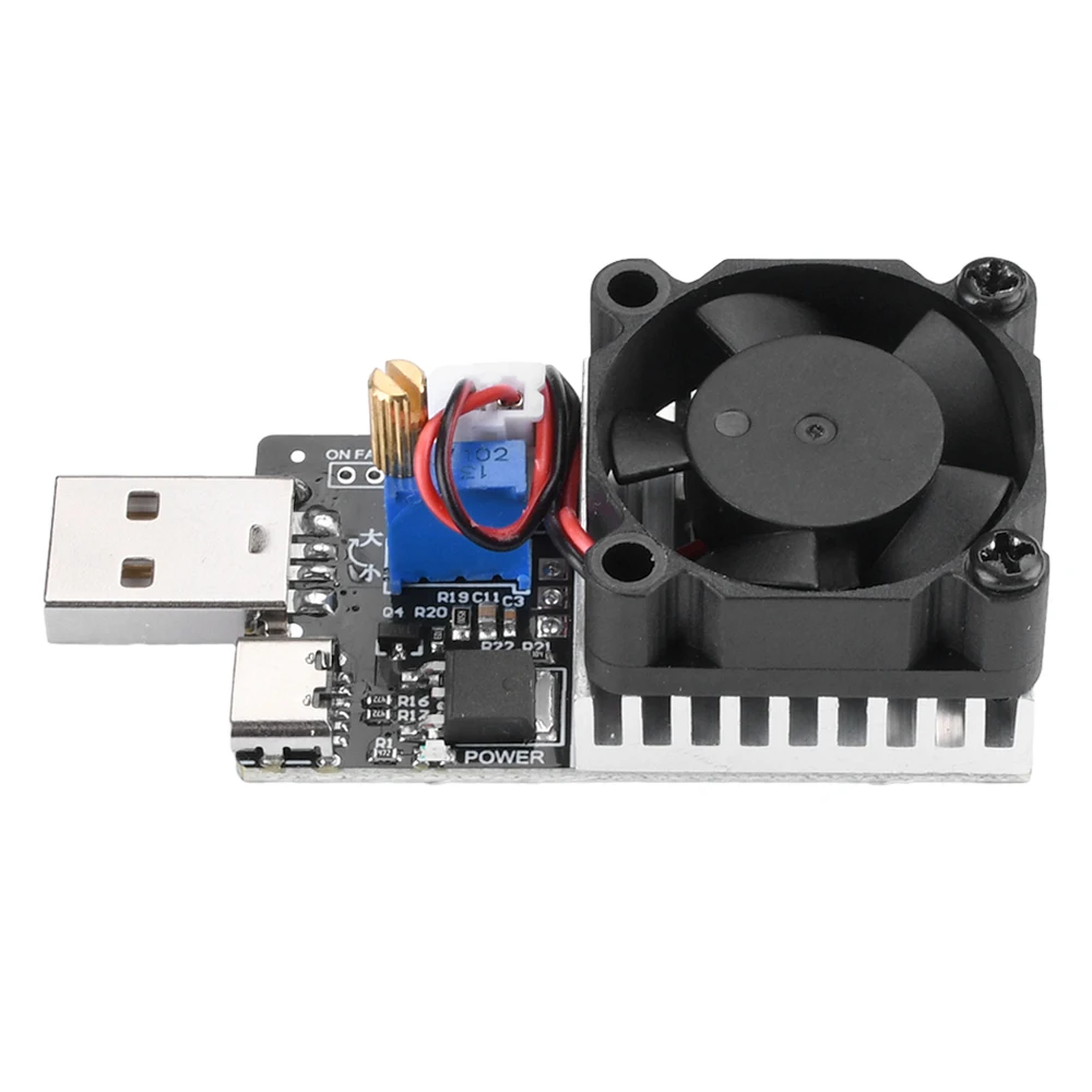 25W-3A-Load-Tester-Electronic-Load-Test-Resistor-Module-USB-Type-C ...