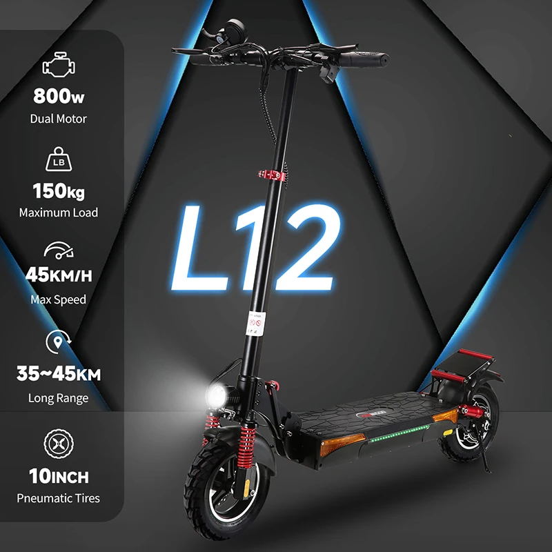Sunnigoo-800w-13ah-FAST-Dual-Motor-Electric-Scooter-for-Adults-Perfect ...