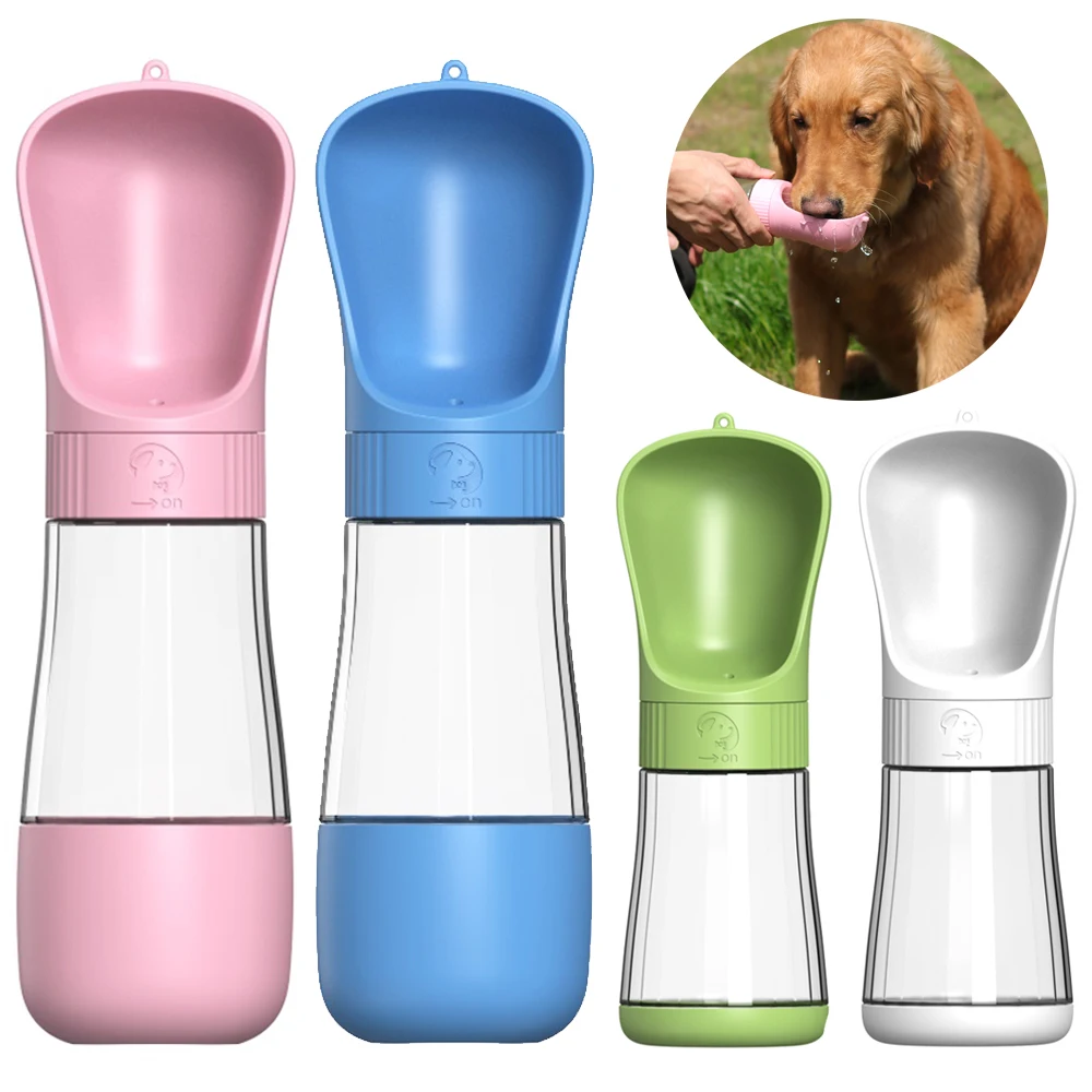 Portable Large Dog Water Bottle With Food Outdoor Travel Walking ...