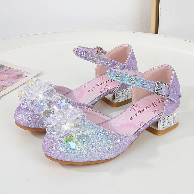 Children-High-Heels-Sweet-Sequin-Kids-Leather-Shoe-Luxury-Rhinestone ...