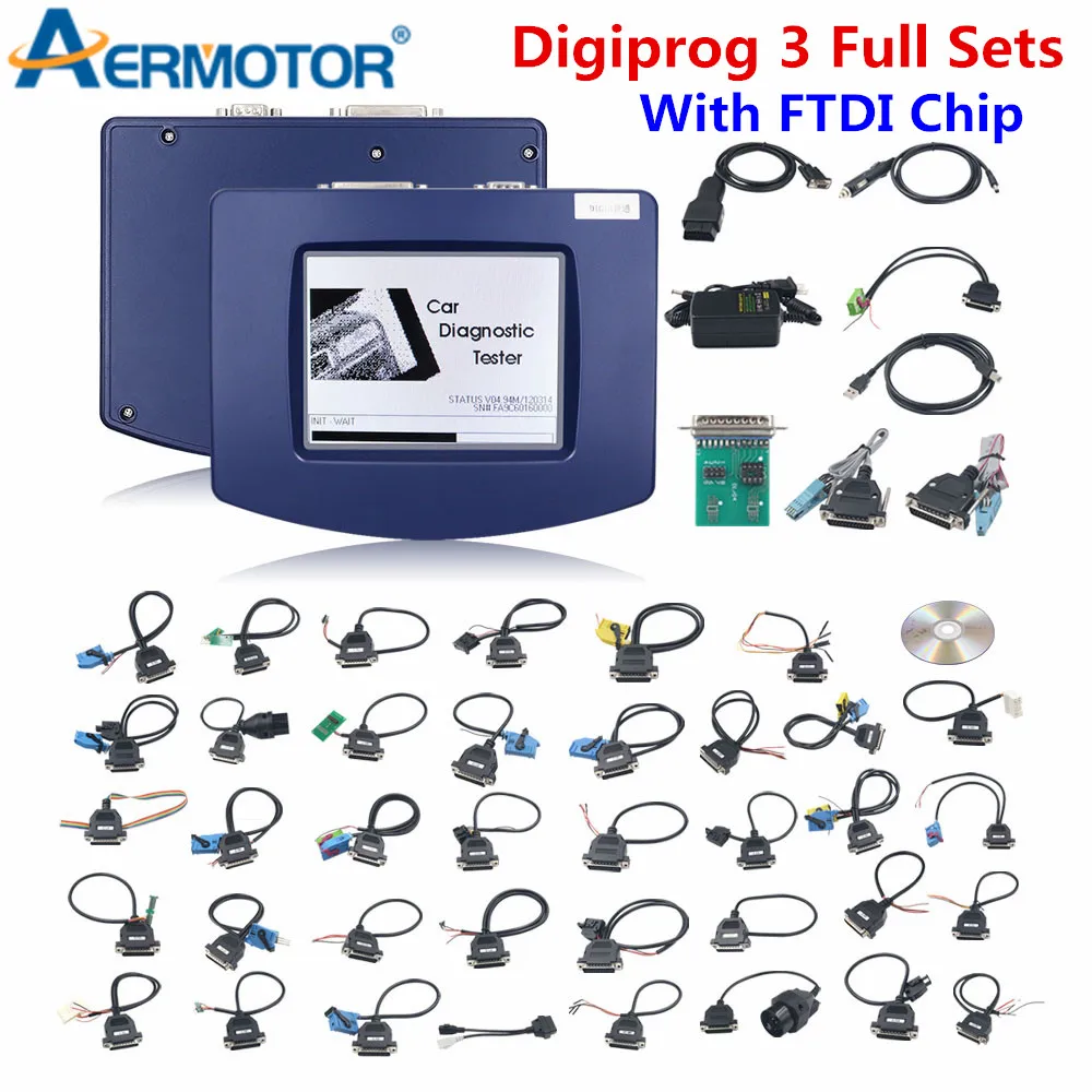 Best-Digiprog3-V4-94-FTDI-Chip-Full-Set-Cables-DIGIPROG-3-Speed-Programmer-DigiprogIII-OBDII ...