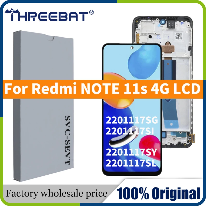 Pantalla-AMOLED-de-6-43-pulgadas-para-Xiaomi-Redmi-Note-11S-4G-LCD ...