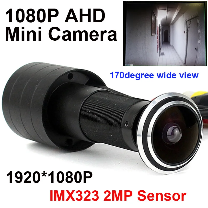 Sony Imx323 2mp Sensor 1080p Door Eye Hole Ahd Mini Peephole Fisheye ...