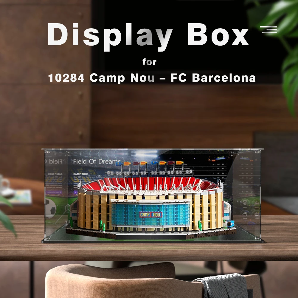 Display box for 10284 display case for Camp Nou Barcelona building ...