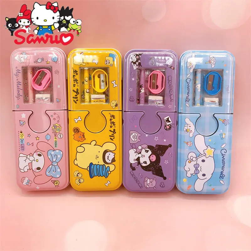 Sanrio çocuk kırtasiye kutusu melodi Hello mi Hello Kitty Cinnamoroll ...