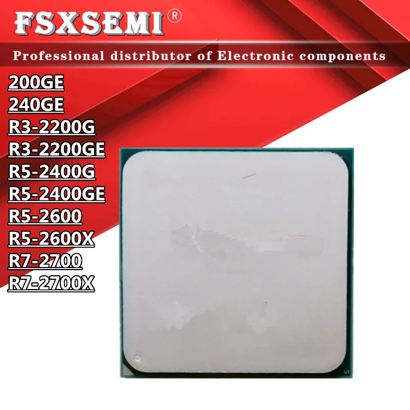 CPU-AM4-200GE-240GE-R3-2200G-R3-2200GE-R5-2400G-R5-2400GE-R5-2600-R5 ...