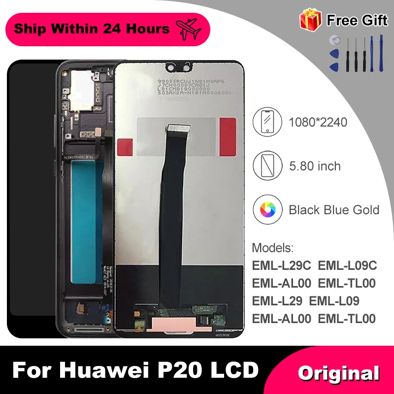5-8-For-Huawei-P20-LCD-Display-Touch-Screen-Digitizer-Assembly ...