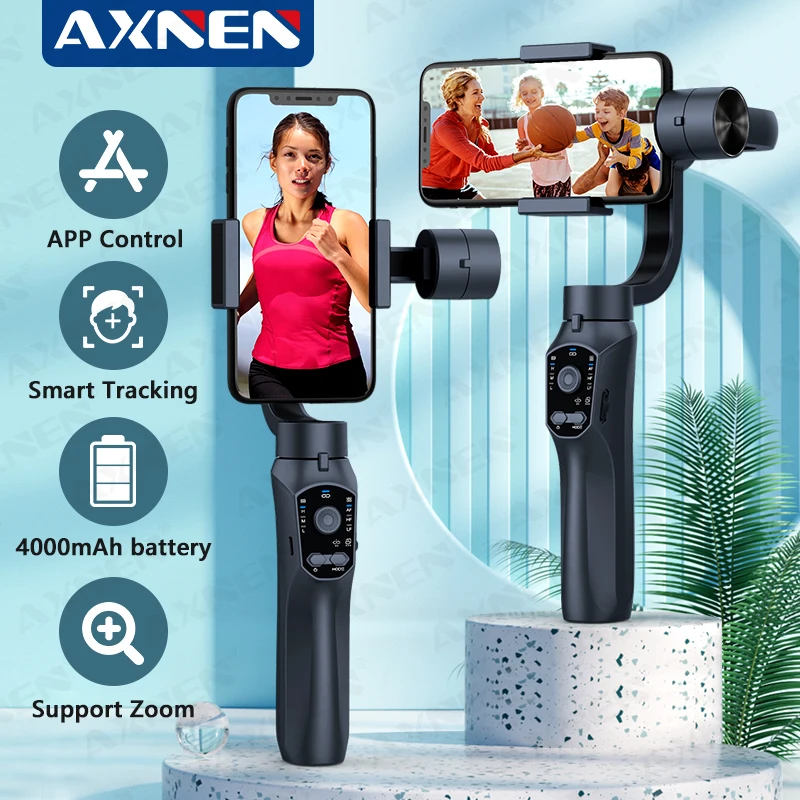 AXNEN-F10-Handheld-Gimbal-Estabilizador-para-Celular-Anti-Shake-Video ...