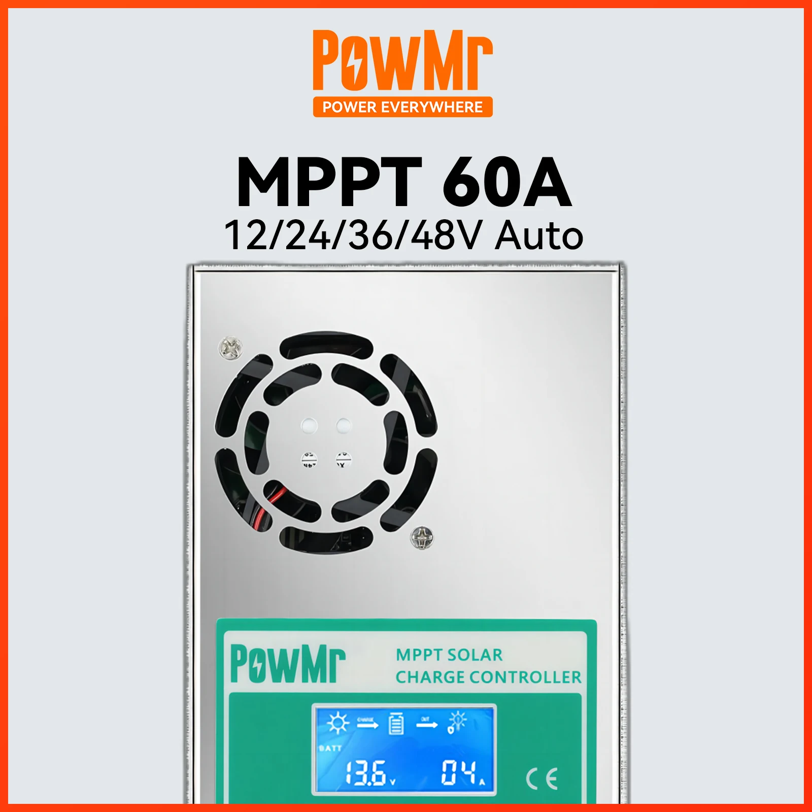 PowMr-Solar-Charge-Controller-MPPT-60A-Max-2800W-Solar-Battery ...