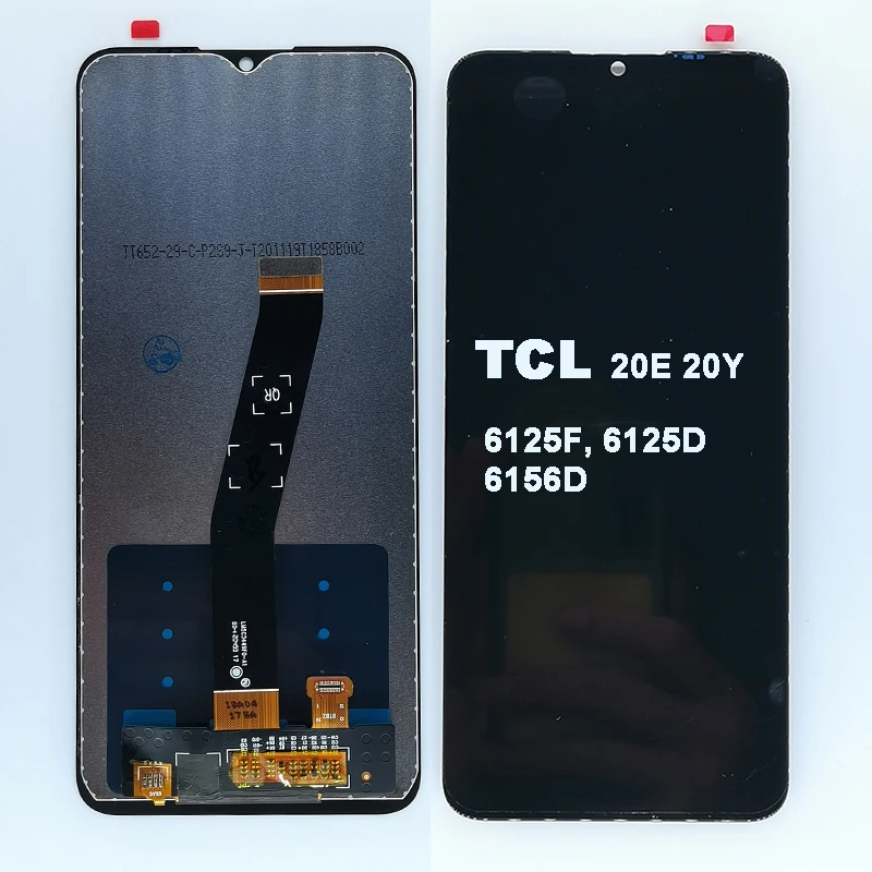 Pantalla Original de 6,52 "para TCL 20E, 20 E, 6125F, 6125A, 6125D, montaje de pantalla LCD para ...