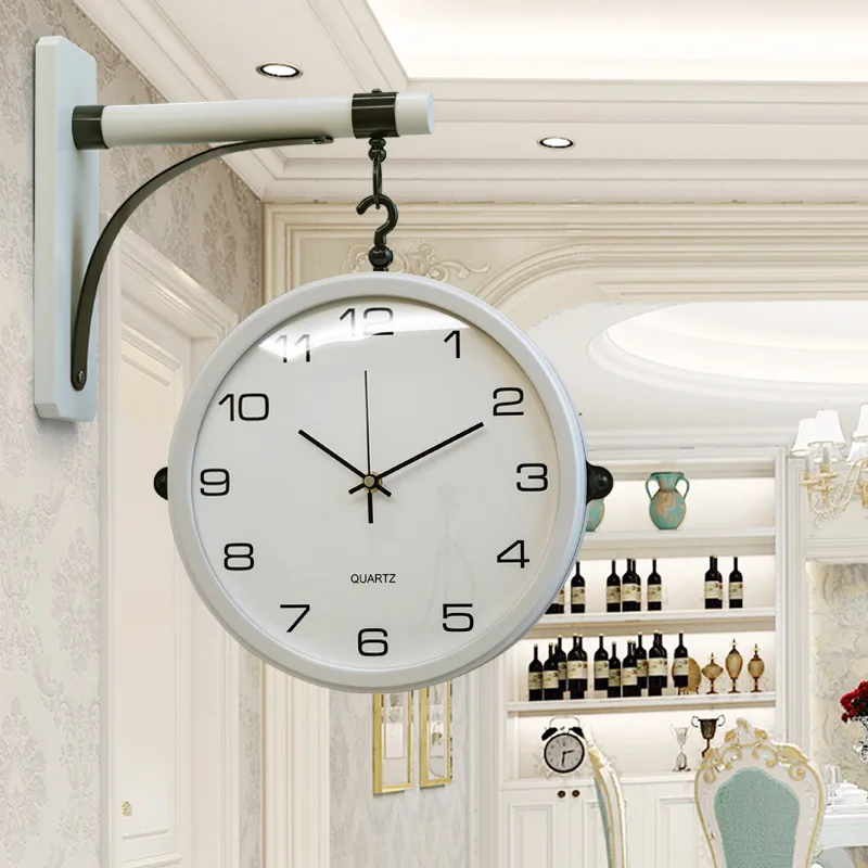 Modern-Simple-Double-sided-Wall-Clock-Living-Room-Household-Fashion ...