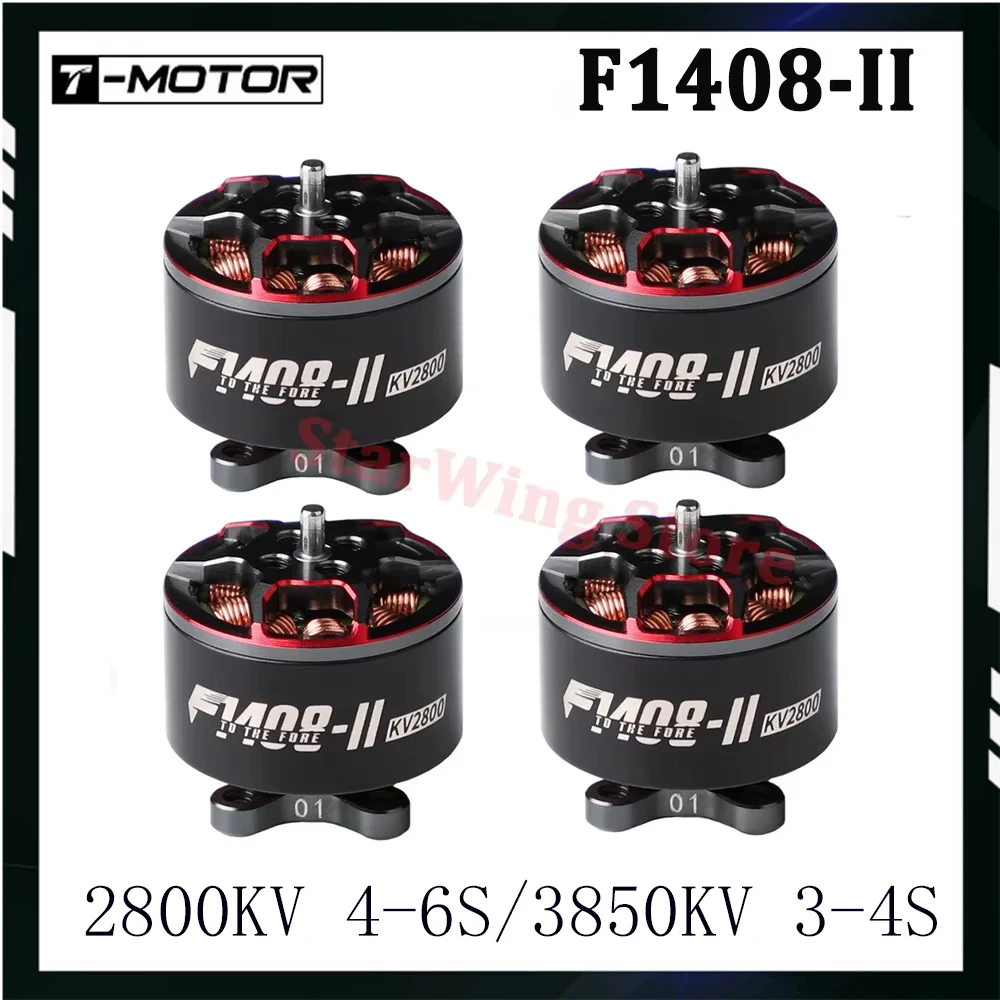 T-Motor F1408 II Cinewhoop Motor 2800KV 4-6S 3850KV 3-4S Brushless ...