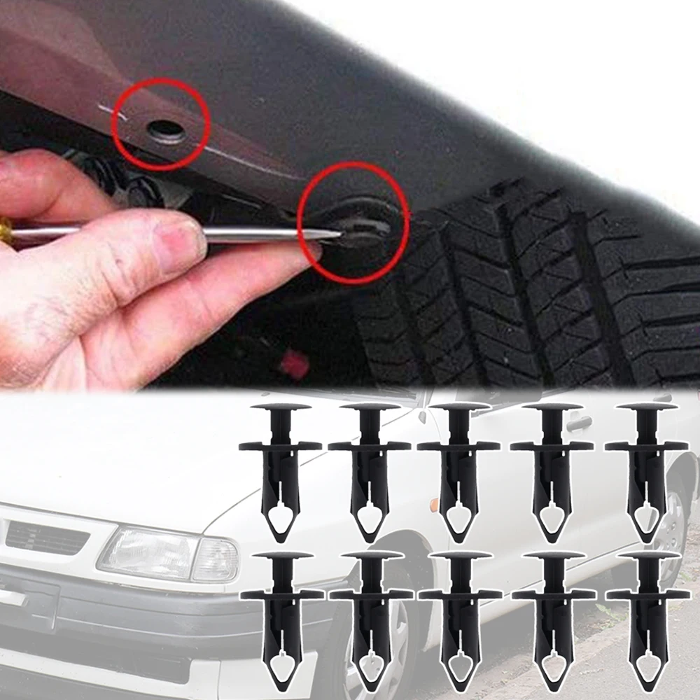 Guardabarros-de-piezas-para-Seat-Ibiza-Clips-para-cubierta-inferior-del ...