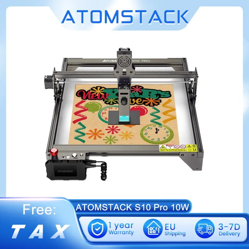 ATOMSTACK-S10-Pro-10W-Laser-Engraver-Cutter-50W-Machine-Power-Fixed ...
