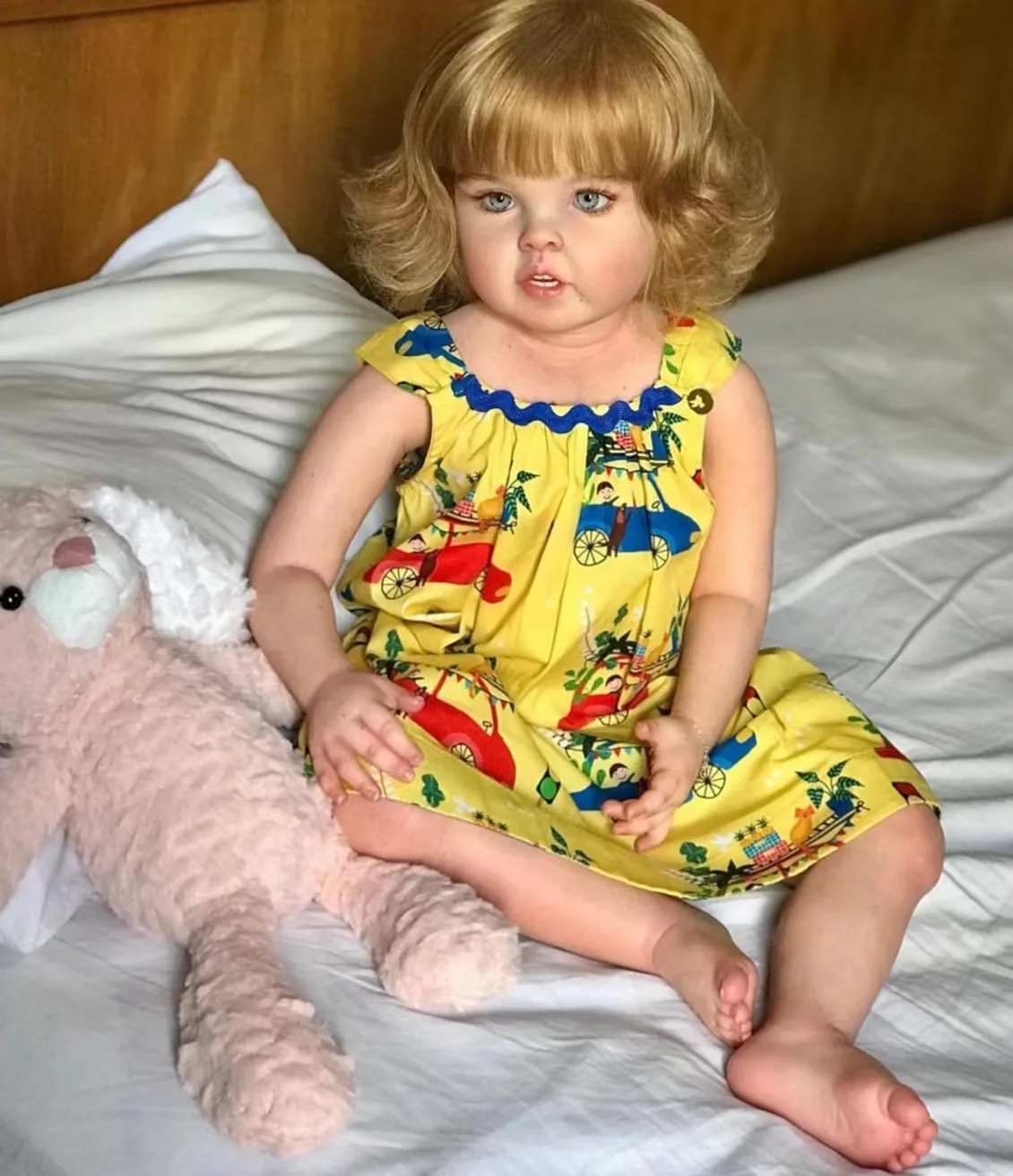 FBBD-Limited-Custimized-Supply-With-Same-Blone-Hair-32-Reborn-Baby-Doll ...