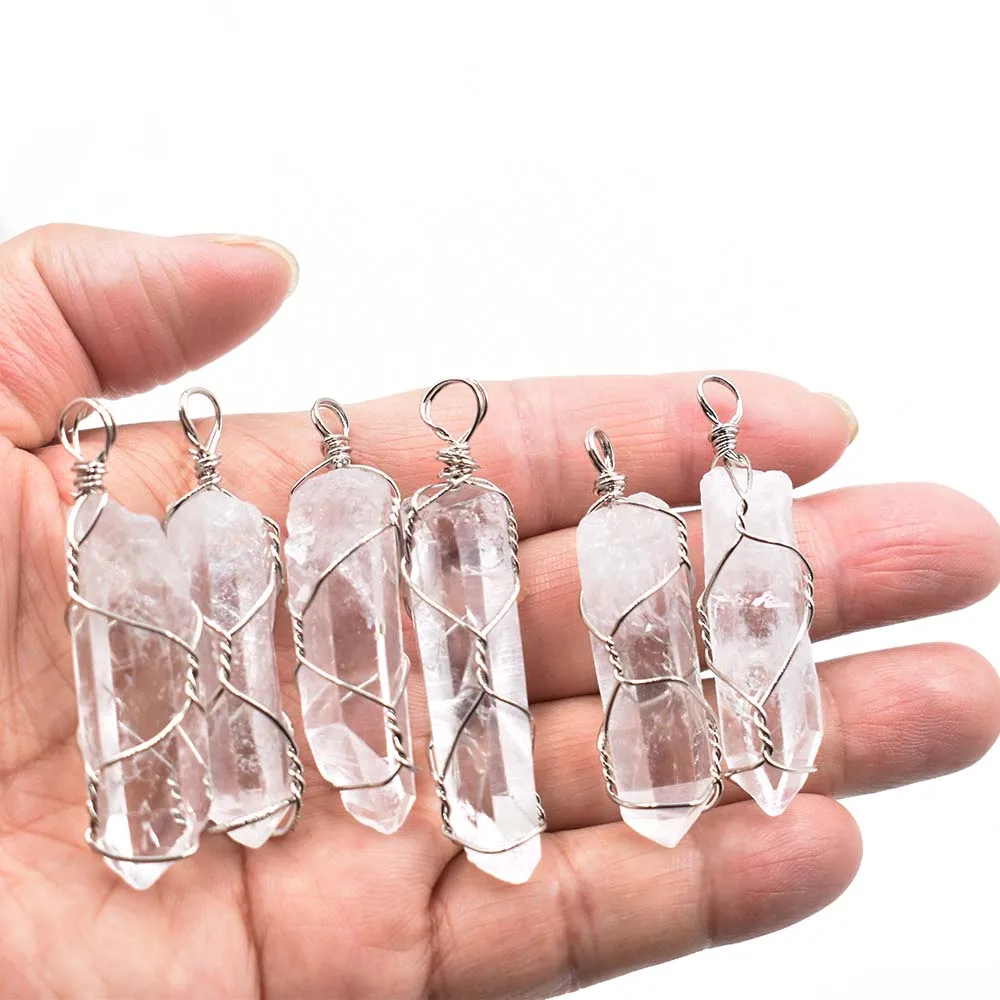 Fashion-irregular-natural-crystal-pendant-necklace-jewelry-for-jewelry ...