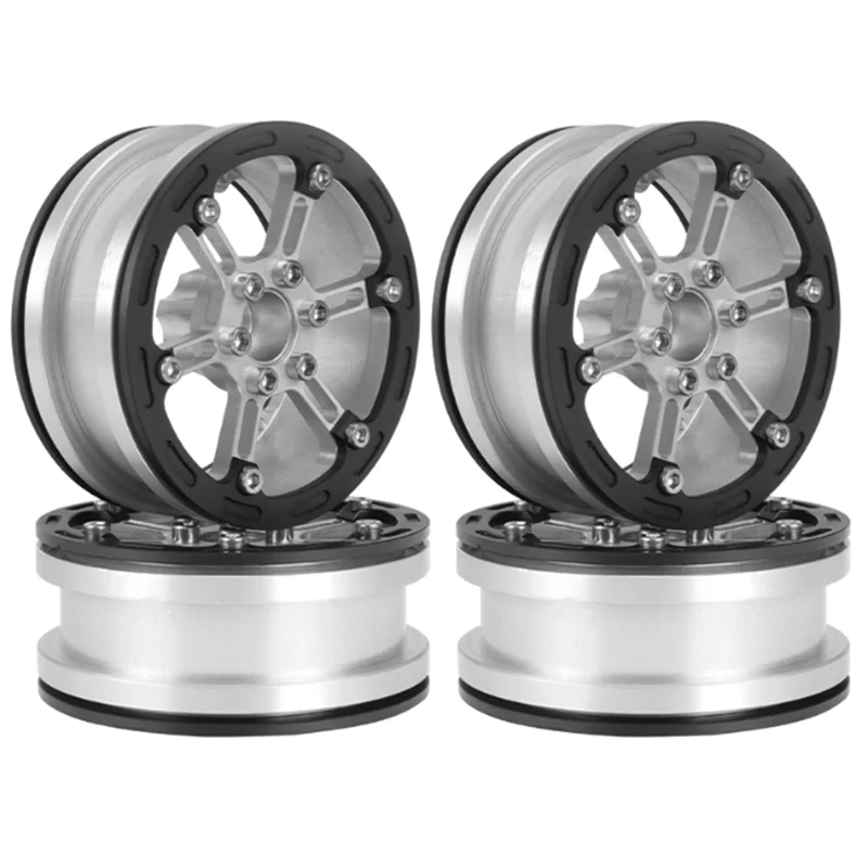 56G-Light-Weight-2-2-Metal-Beadlock-Wheel-Rim-Hub-for-1-10-RC-Crawler ...