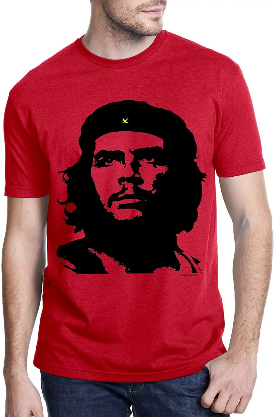 Che-Guevara-Store-Men-s-Red-Tshirt-Classic-Alberto-Korda-Image-Che-T ...